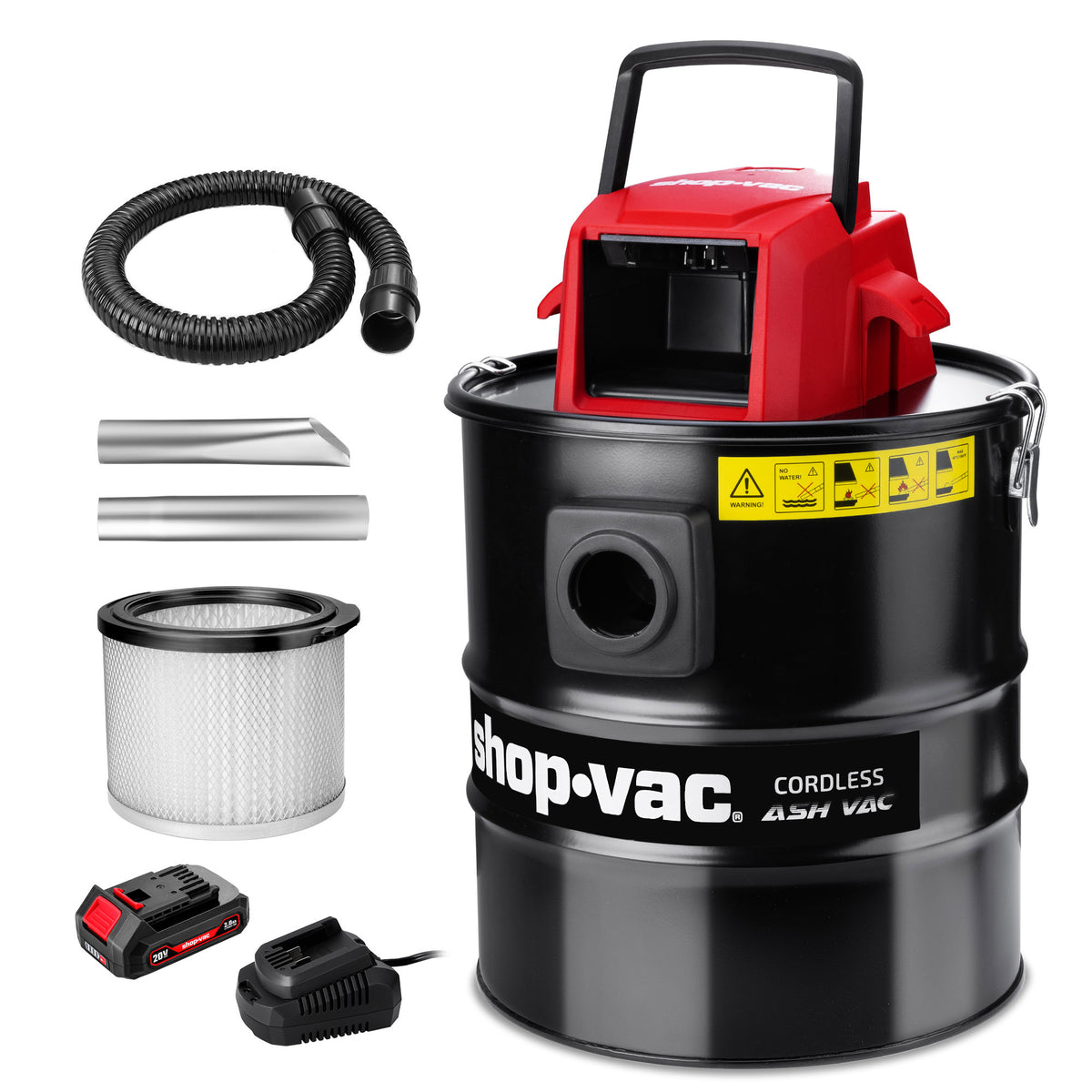 Shop-Vac 5 Gallon Cordless Ash Vac | Shop-Vac Store