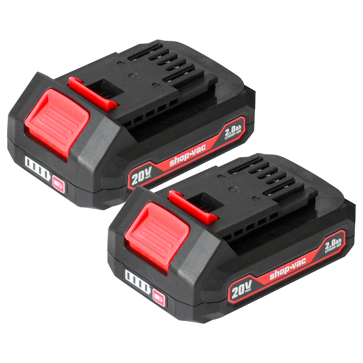 Shop-Vac 20V Lithium Battery 2.0Ah-2 Pack | Shop-Vac Store