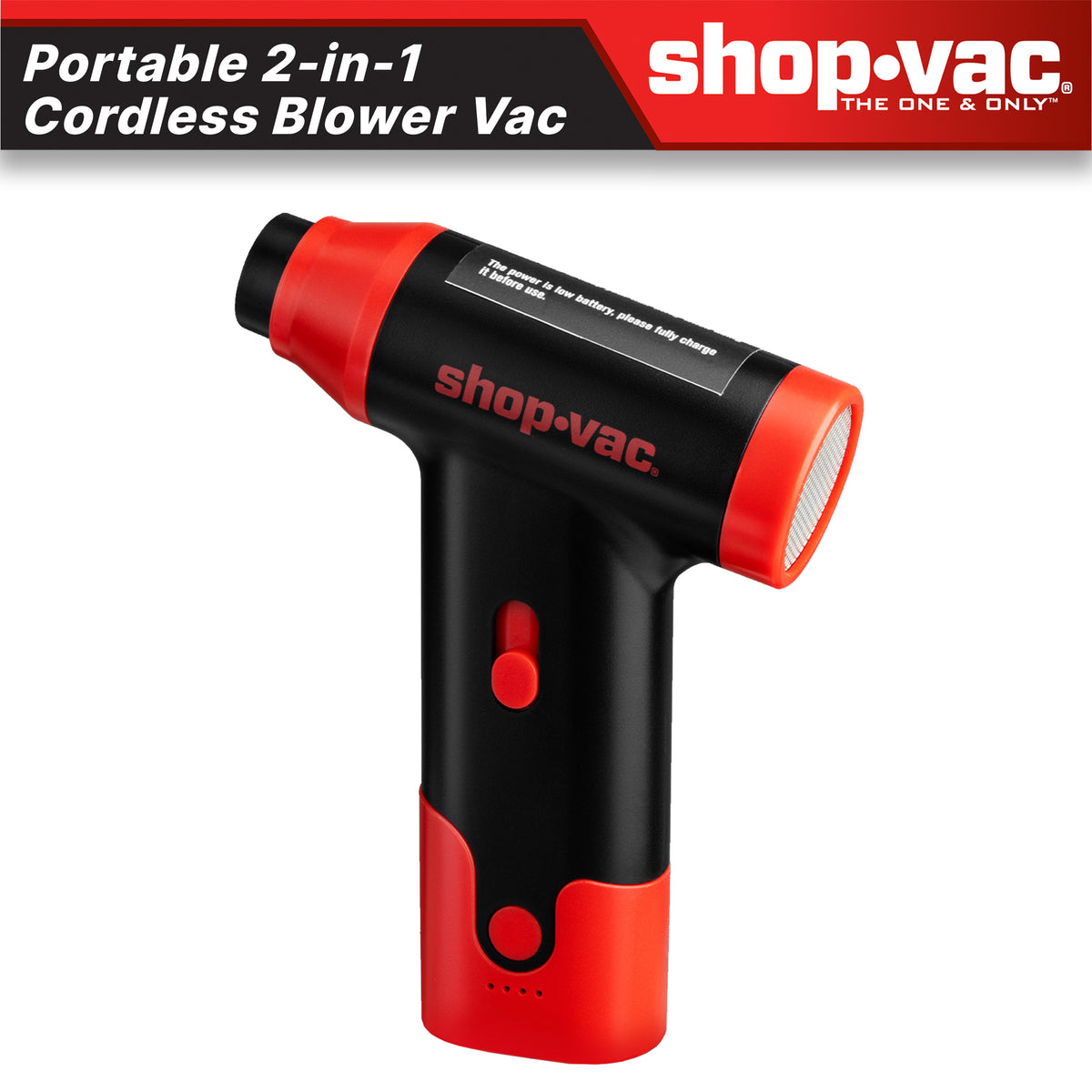 Shop-Vac® Portable 2-in-1 Cordless Blower/Vacuum | Shop-Vac Store