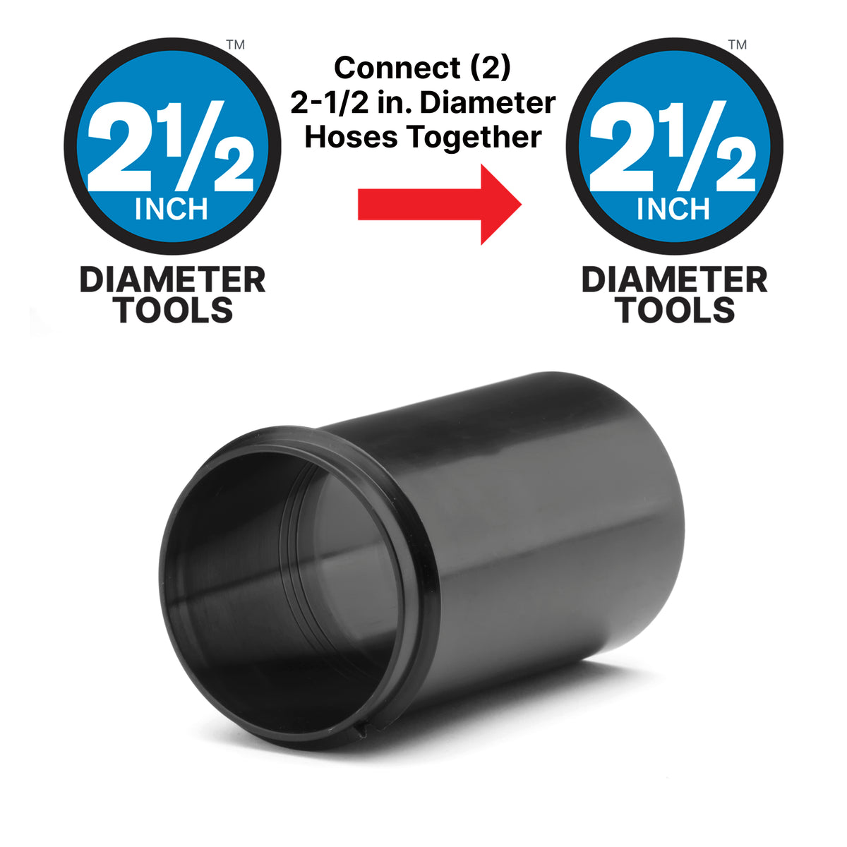 Shop-Vac® 3-Piece Vacuum Hose Adaptor Kit | Shop-Vac Store