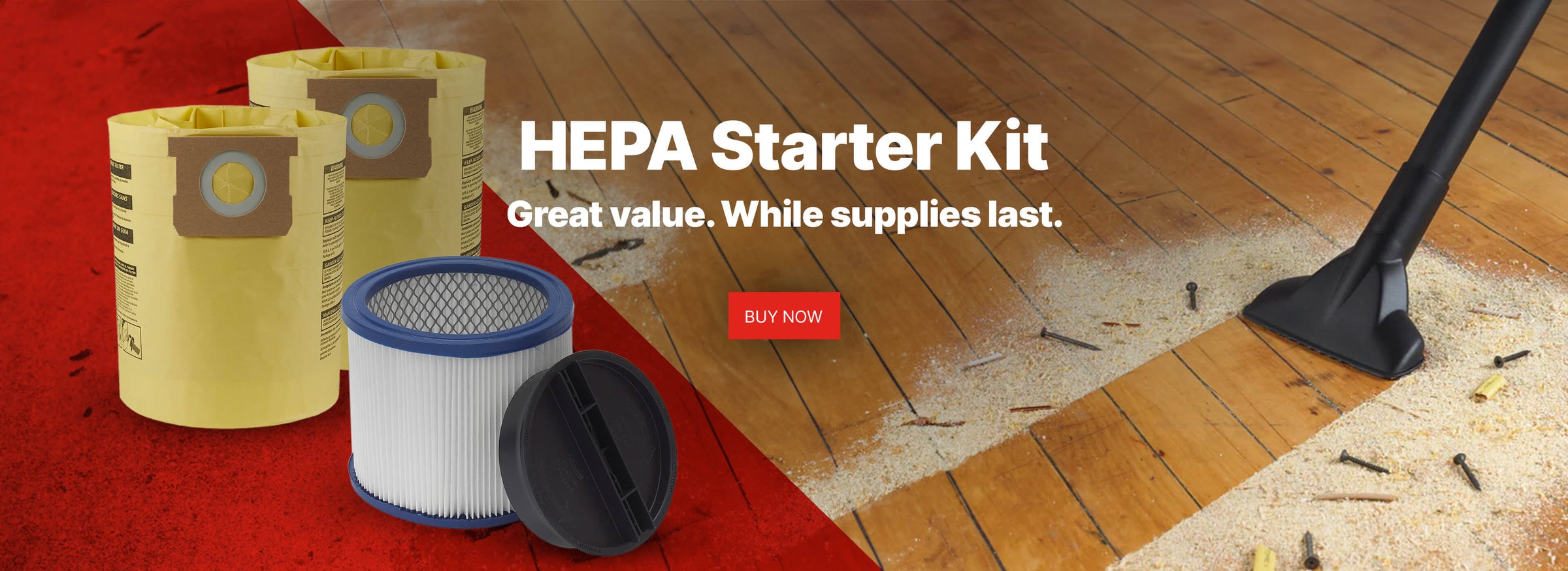 Vacuum cleaner supplies store